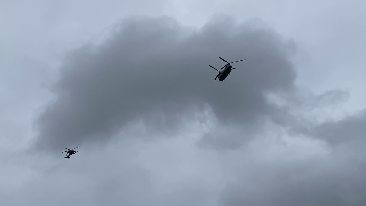 Helicopter Flyover in Central Texas - YouTube
