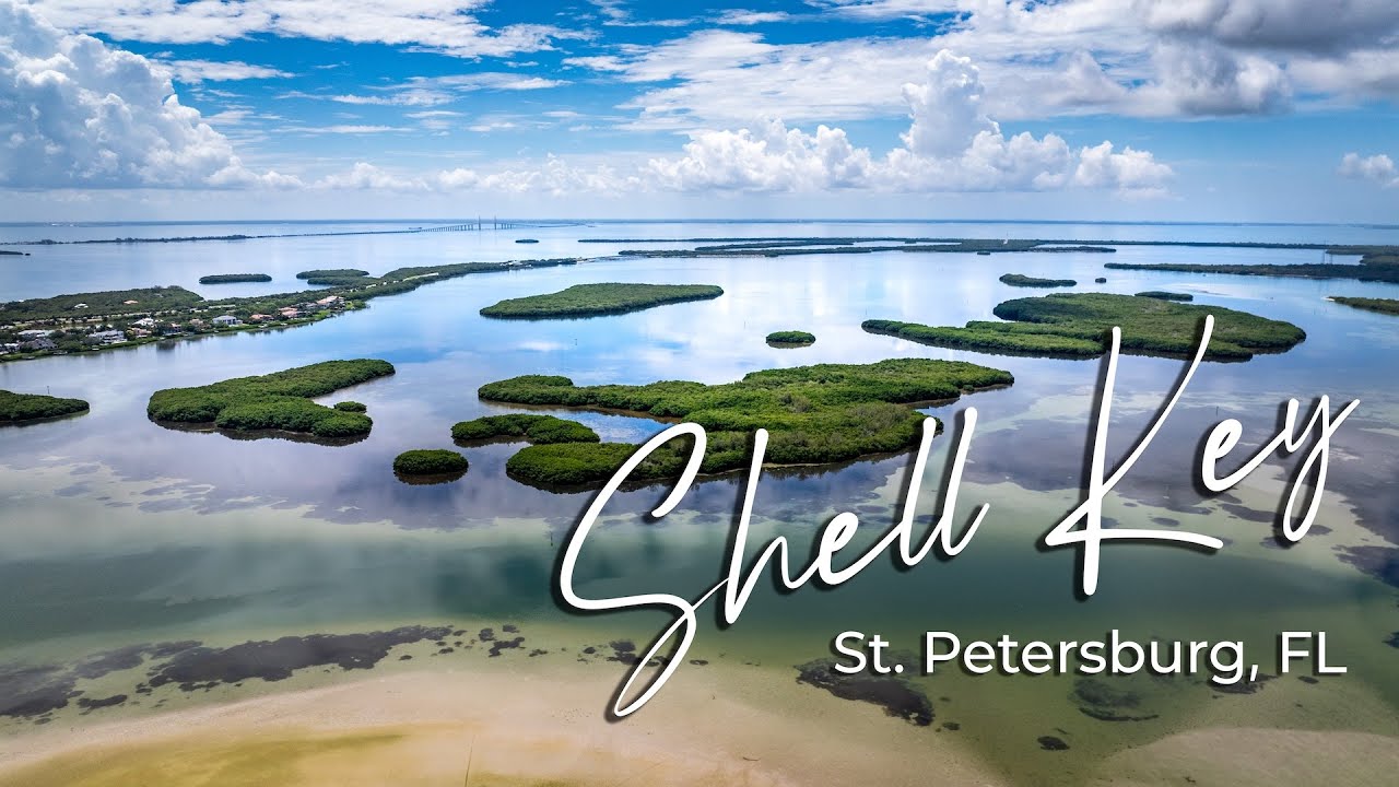 Shell Key, St Petersburg, FL by Drone - YouTube