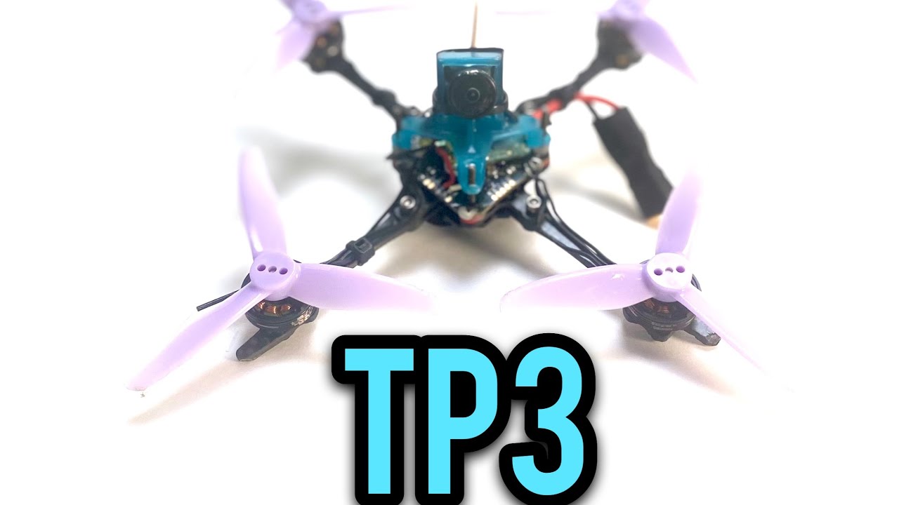 TP3 toothpick v3 - $17 micro drone frame, sub250g drone - YouTube