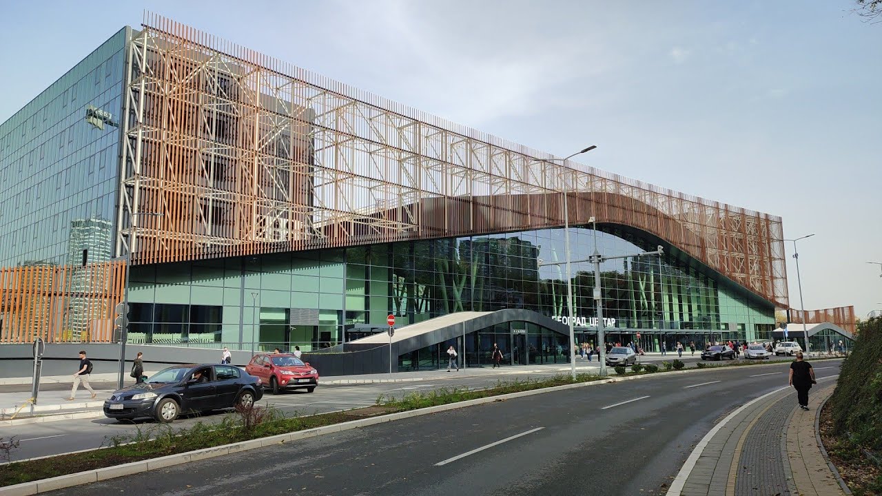 Prokop, nova zeleznicka stanica Beograd - YouTube