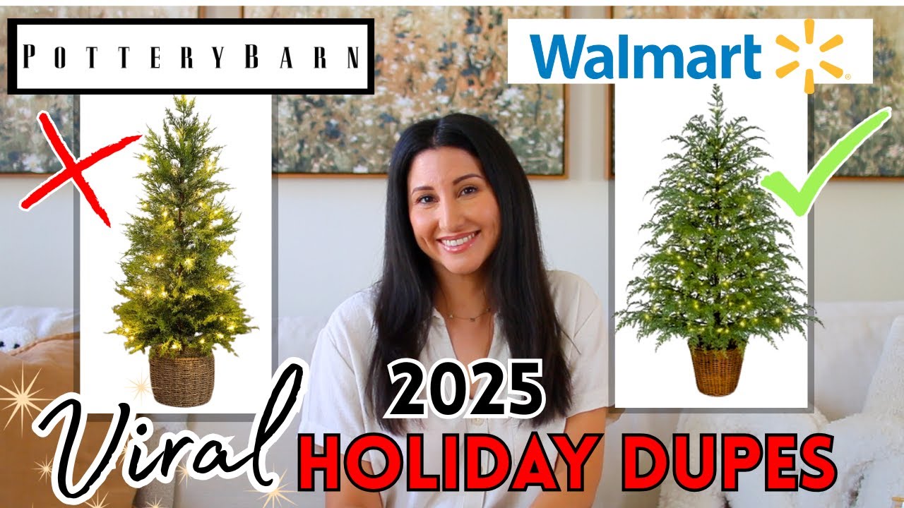 BEST BUDGET CHRISTMAS DUPES 2025 | CHRISTMAS DECOR IDEAS - YouTube