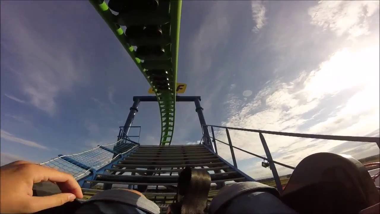 Energylandia Dragon rollercoaster - YouTube
