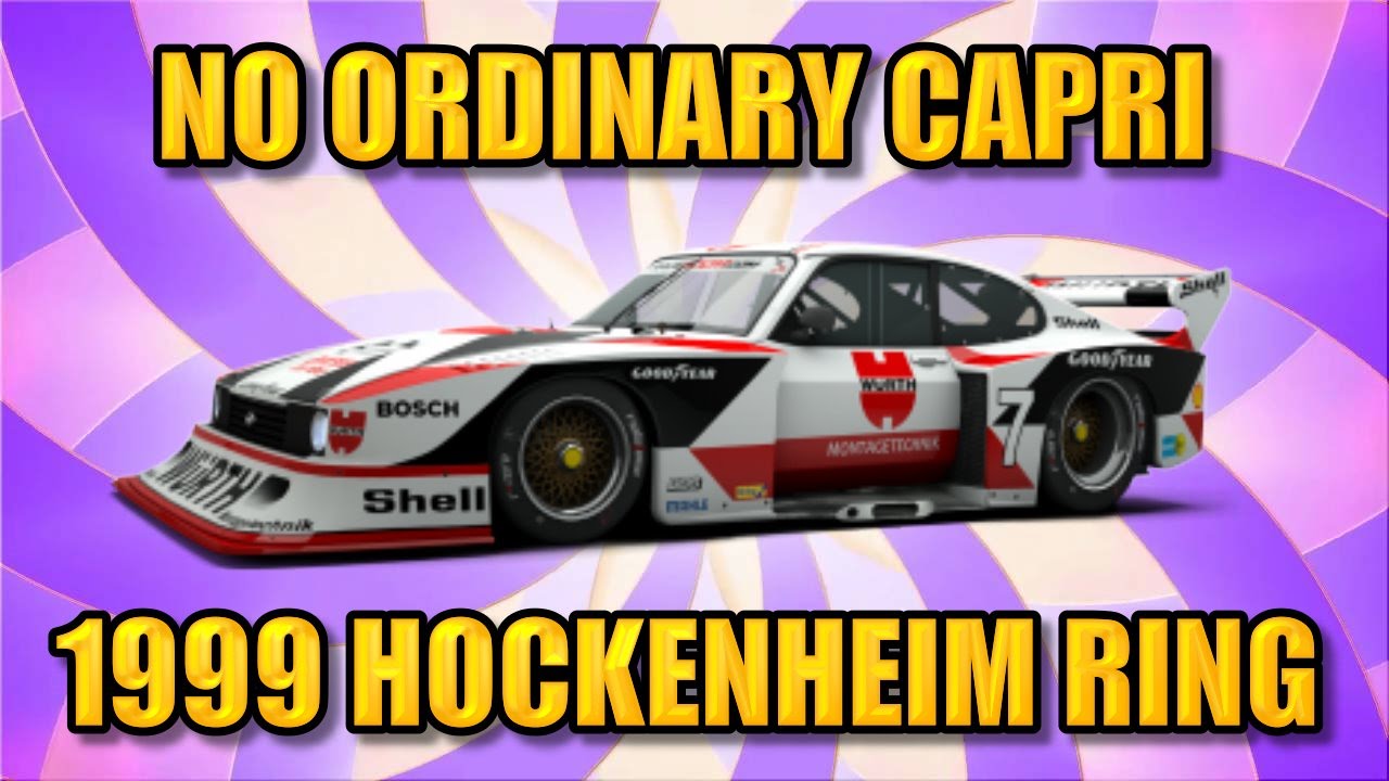 RFACTOR - Ford Capri Turbo with GOPRO Wheelcam + Shifter cam - YouTube