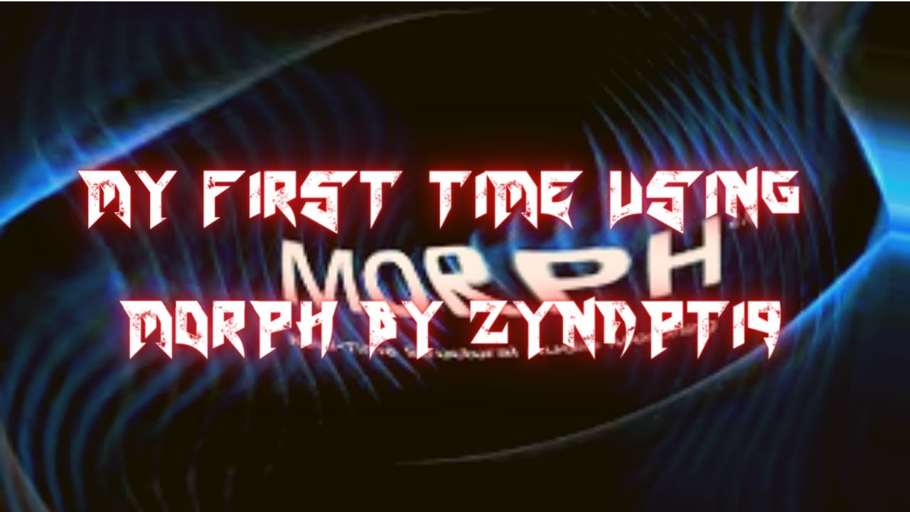 First Time Using Morph 2 By Zynaptiq Demo - YouTube