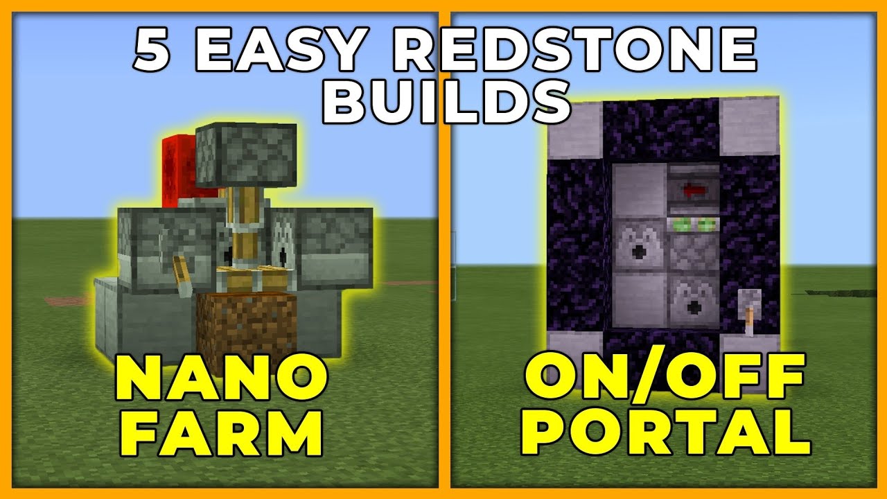 BUILDING SIX REDSTONE BUILD IN MINECRAFT (PART 2) - YouTube