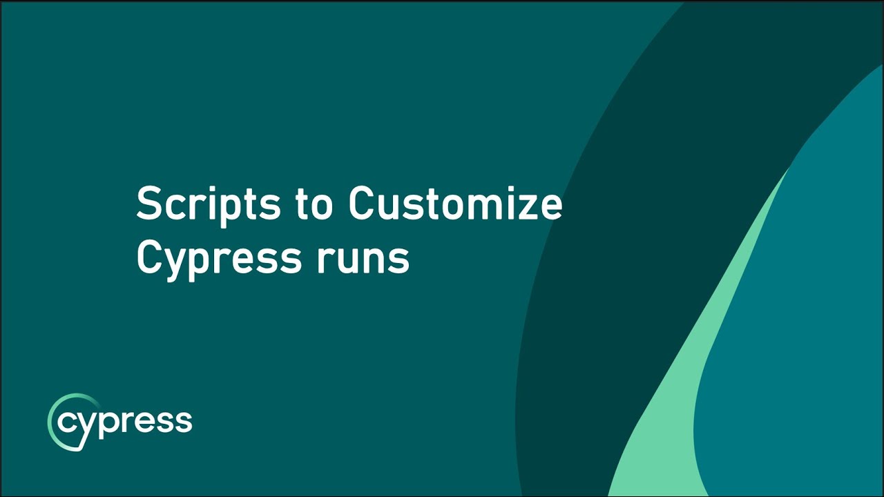 A different way to run your Cypress Test #cypressio - YouTube