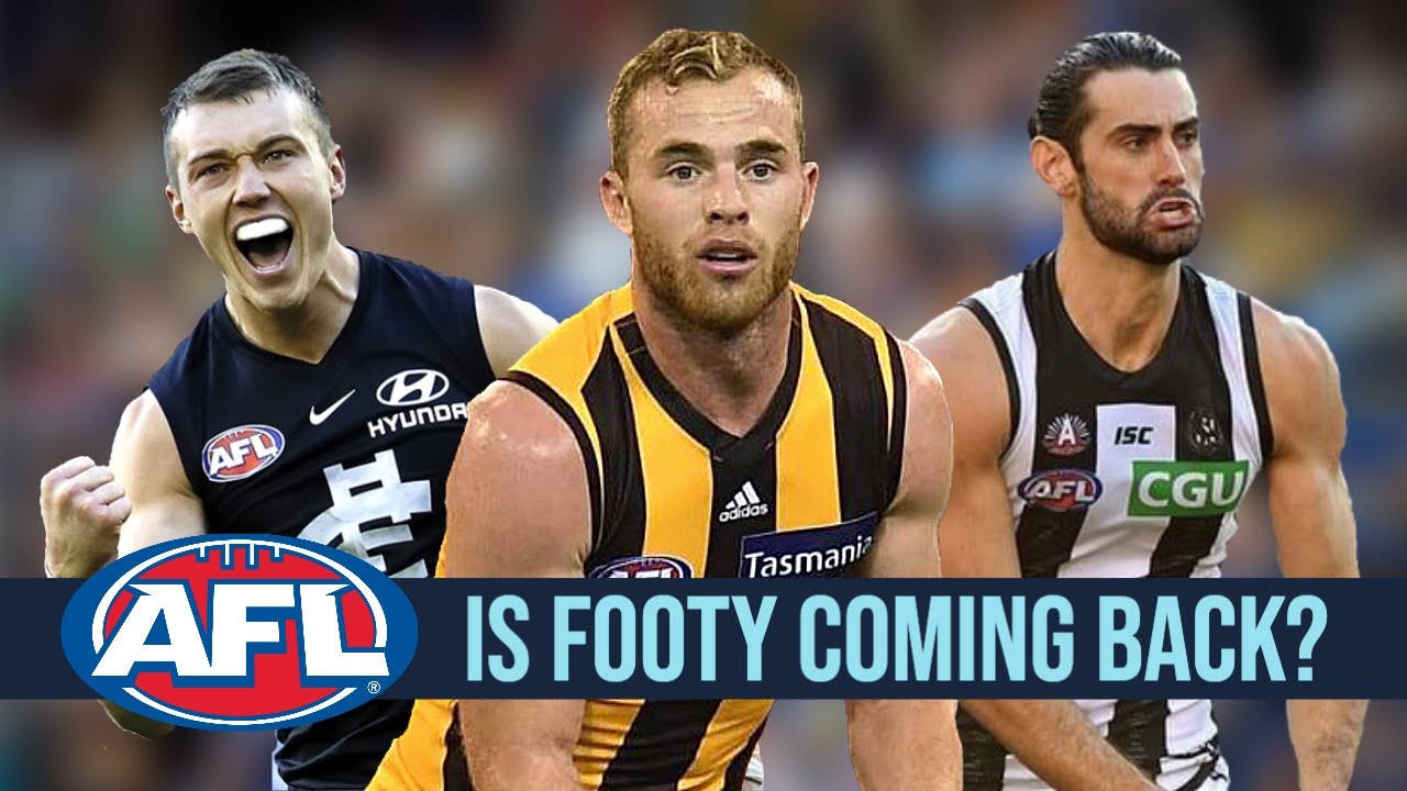 AFL 2020 IS COMING BACK - YouTube