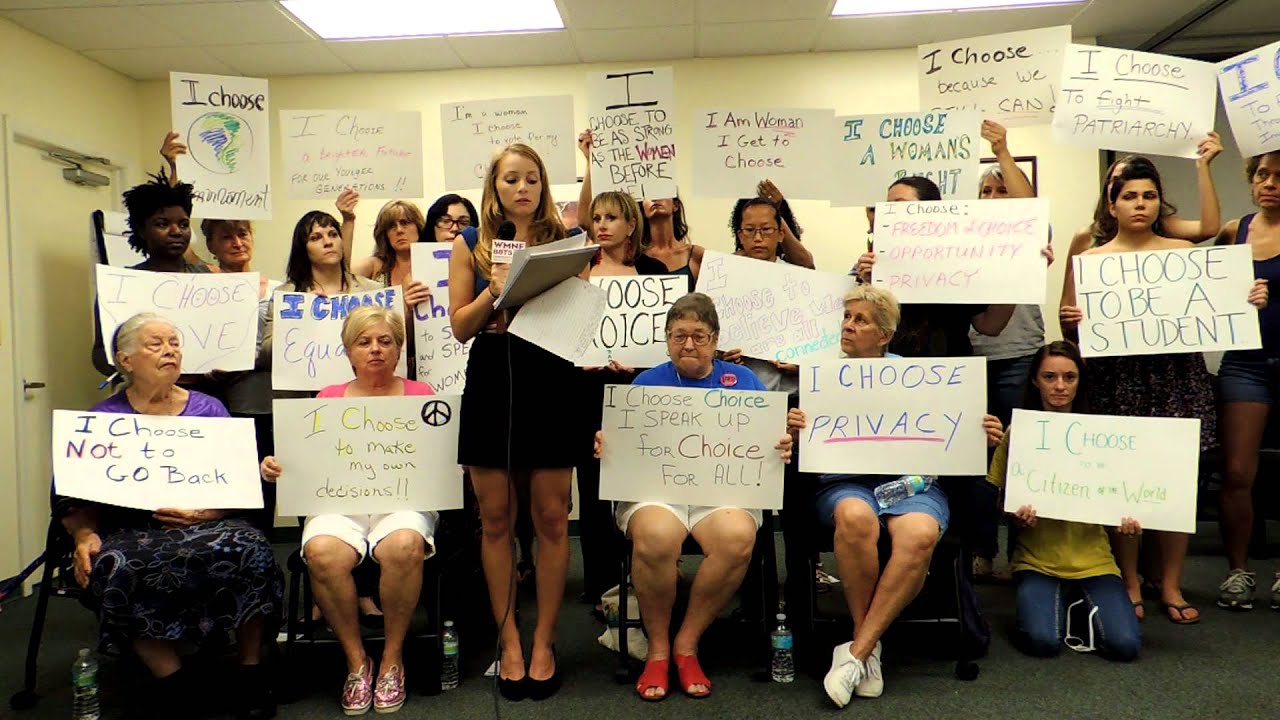 Pro-choice activists blasts Florida anti-abortion amendment: WMNF News ...