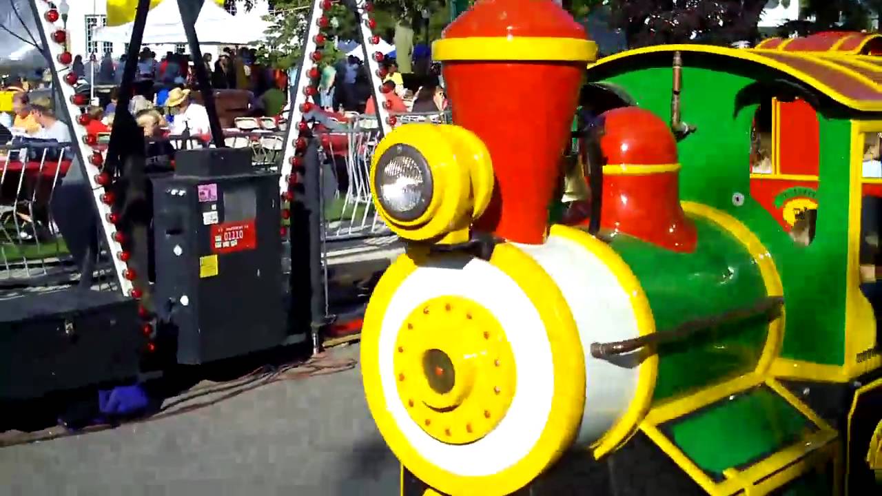 First train ride - YouTube