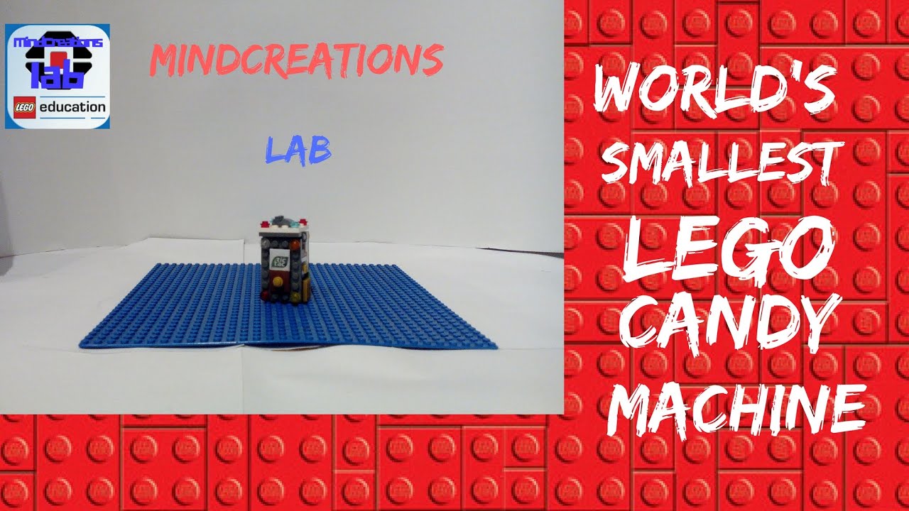 World's Smallest Lego Candy Machine - YouTube