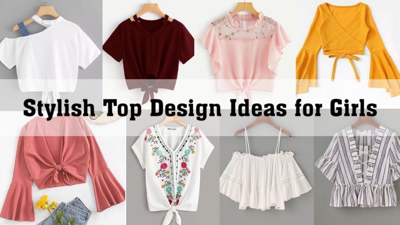 fancy top design ideas for girls|Stylish top design|Jeans Top Design ...