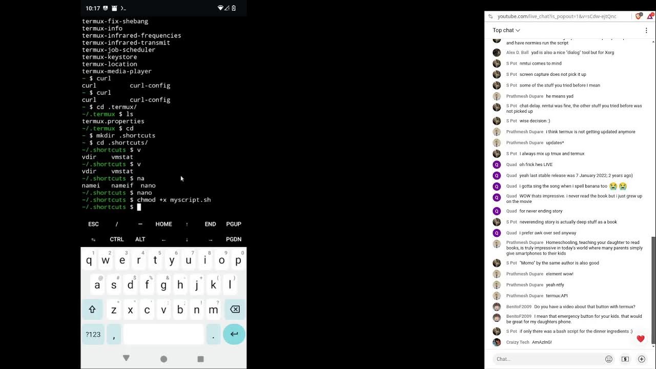 Shell Scripting Live Stream - YouTube