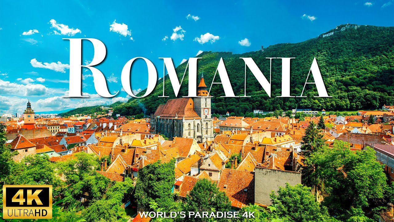 ROMANIA 4K • Beautiful Scenery, Relaxing Music & Nature Drone Video in ...
