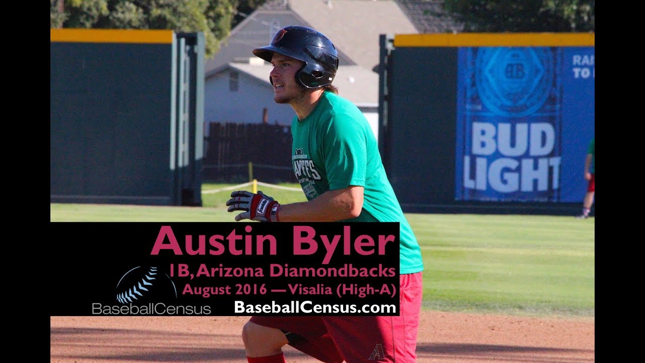Austin Byler, 1B, Arizona Diamondbacks — August 2016 - YouTube