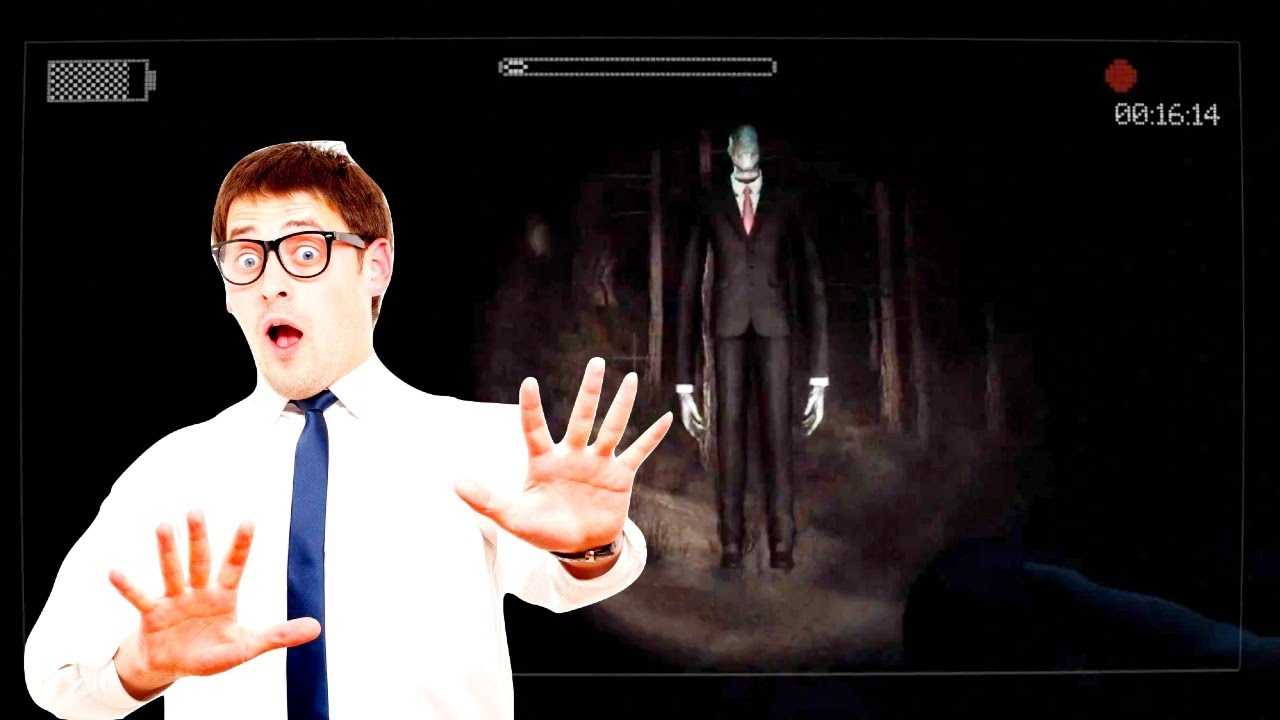 I got Scared by Slenderman in Slender Horror Game - YouTube