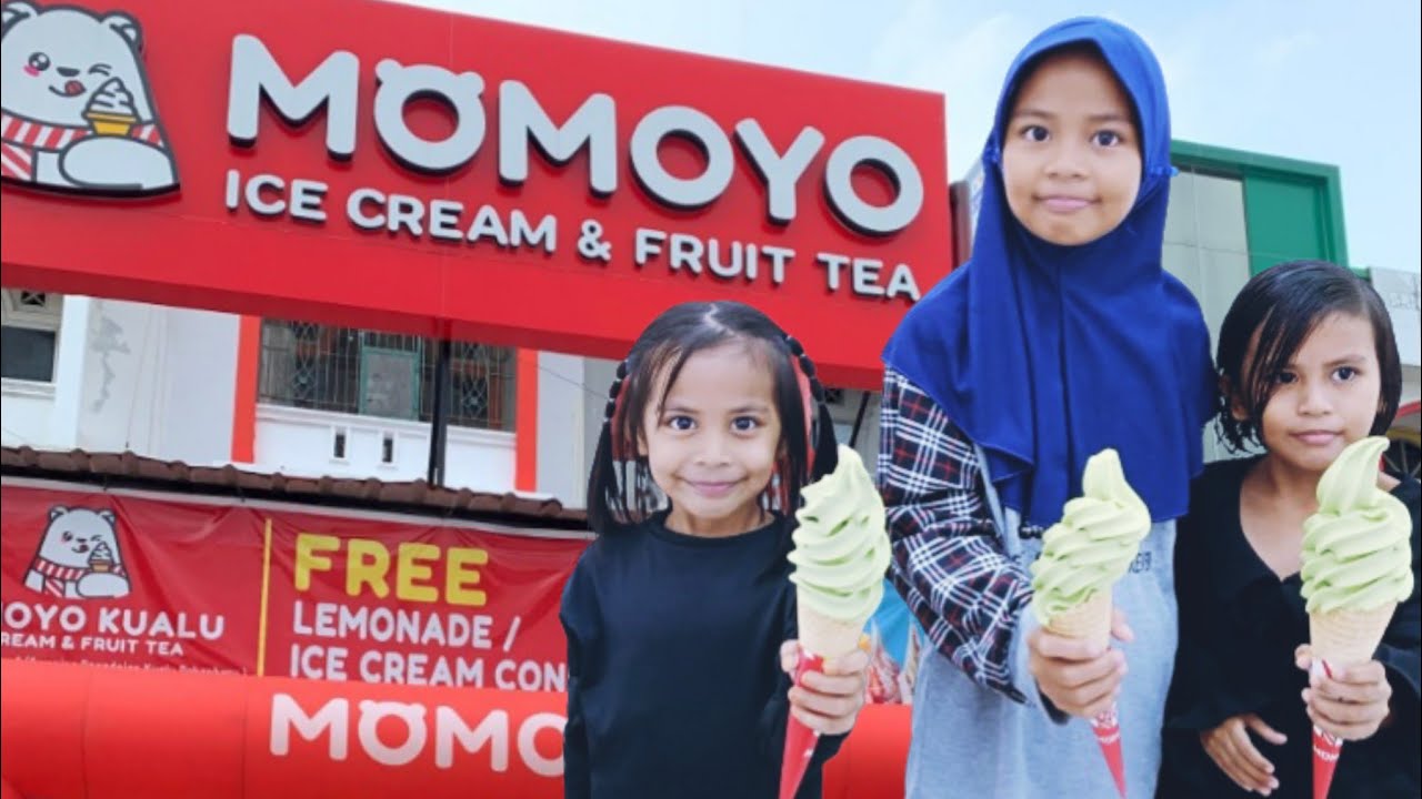 ES KRIM MOMOYO || MOMOYO BUKAN MIXUE - YouTube