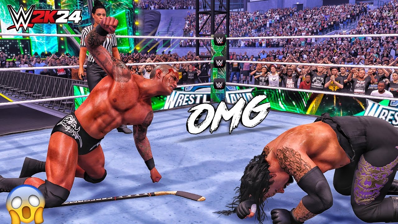 WWE 2K24 - Randy Orton vs. The Undertaker - No Holds Barred Match ...