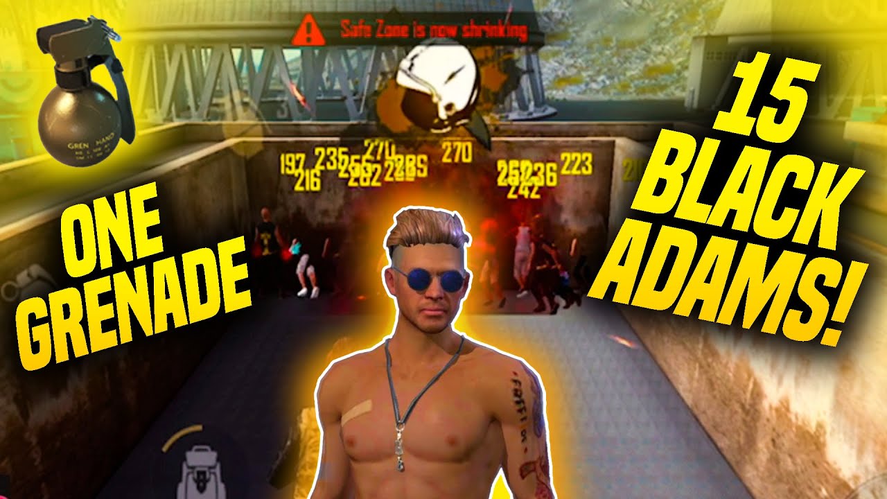15 Black Adams Vs 1 Grenade! #Shorts - YouTube