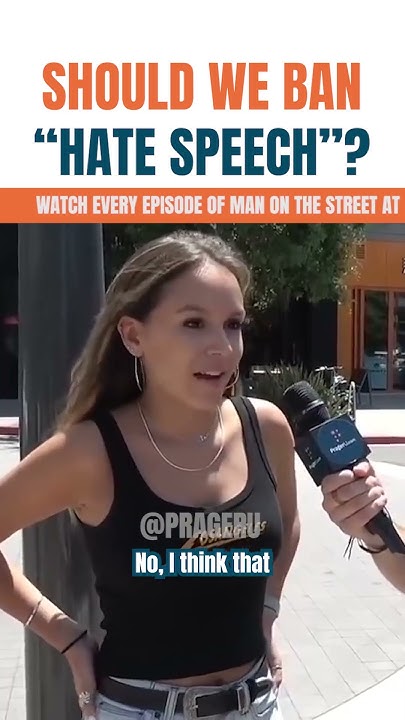 Should we ban hate speech? - YouTube