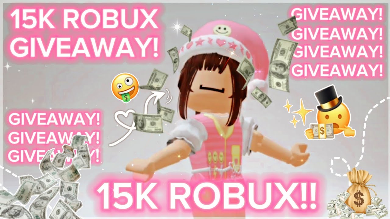 15K ROBUX GIVEAWAY!! 🤑🎉 - YouTube