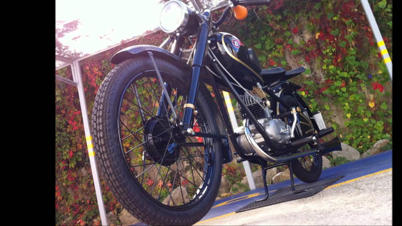 Csepel 125 1956 - YouTube