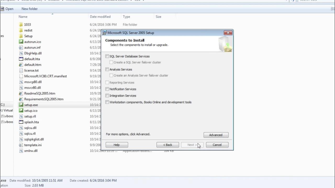How to Install SQL Server 2005 Standard Edition - YouTube