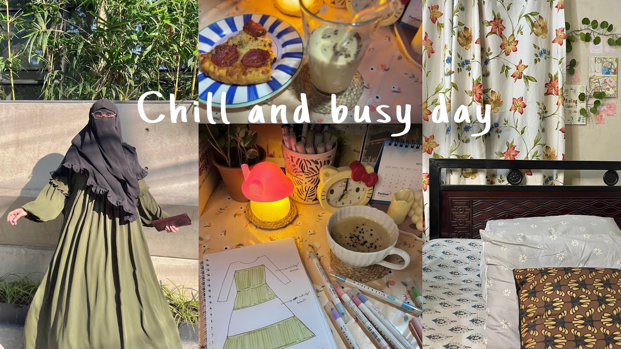 A chill and busy day of an ordinary girl who loves to create memories🌷apparently afrin - YouTube