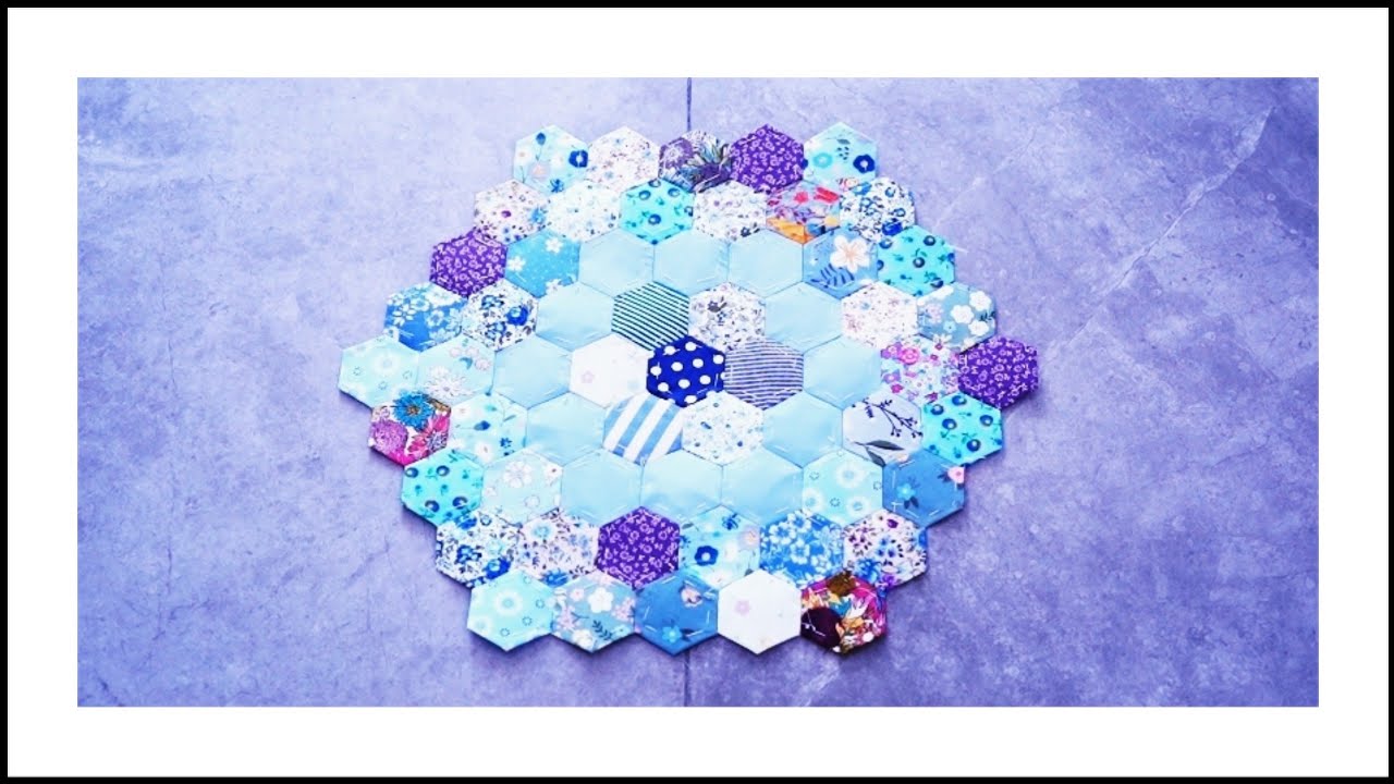 💎"Hexagon Patchwork Beauty: How to Make Stunning Tablecloths with Fabric Scraps" - YouTube