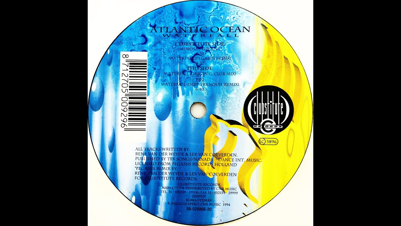 Atlantic Ocean • Waterfall (Deep Tranquil Remix) (1994) - YouTube