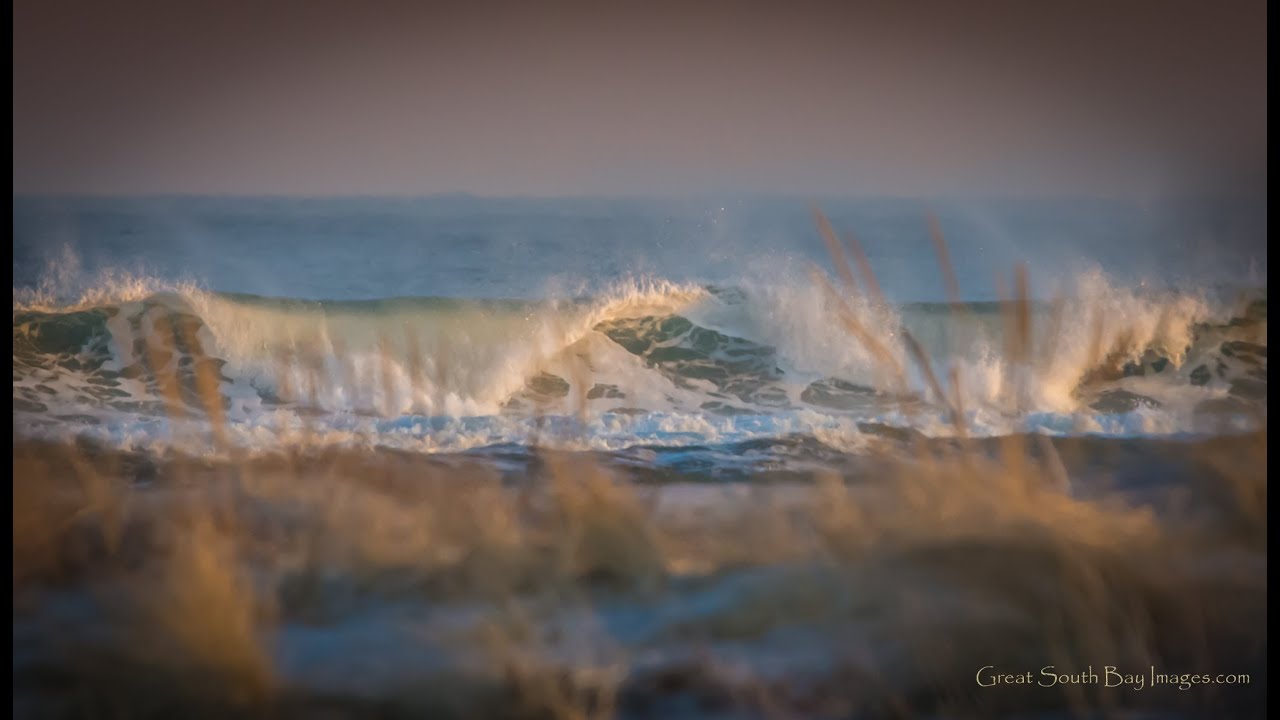 Winter Surf, Fire Island NY 2014 - YouTube