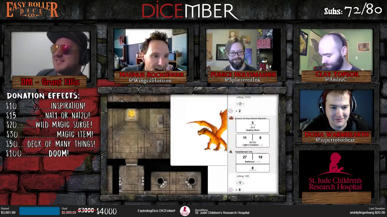 DICEMBER Charity D&D! ++ Deadly Dungeon Delves...for Kids! ++ Community ...