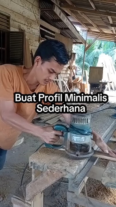 Tips Membuat profil sederhana dengan router #shorts #craft #diy # ...