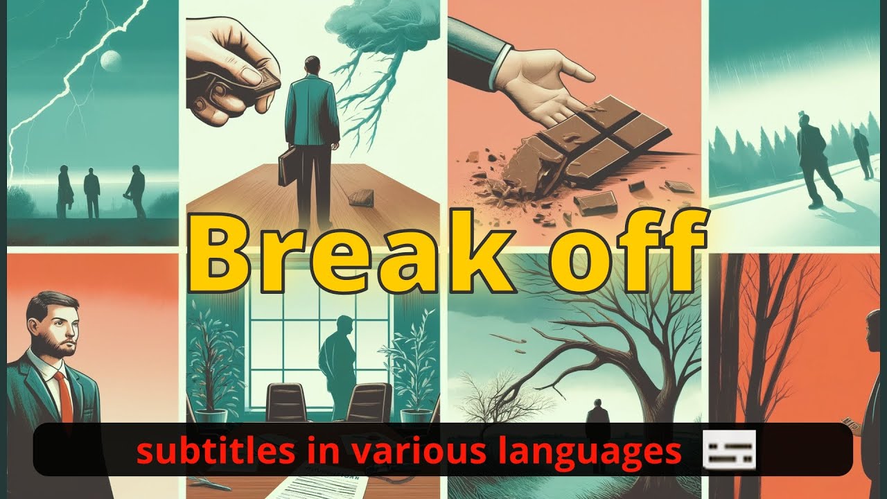 Break off meaning with 5 examples - YouTube