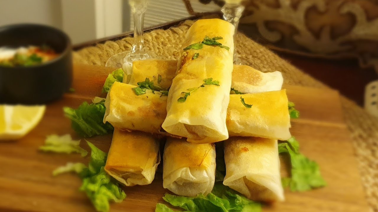 Chicken Seekh Kebab Spring Roll (Ramadan Special) - YouTube