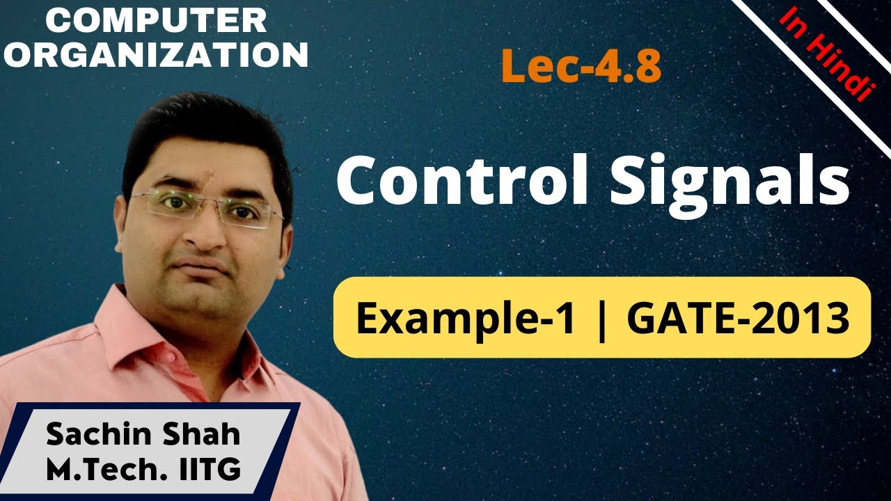 L4.8: Control signals to execute complete instruction - YouTube