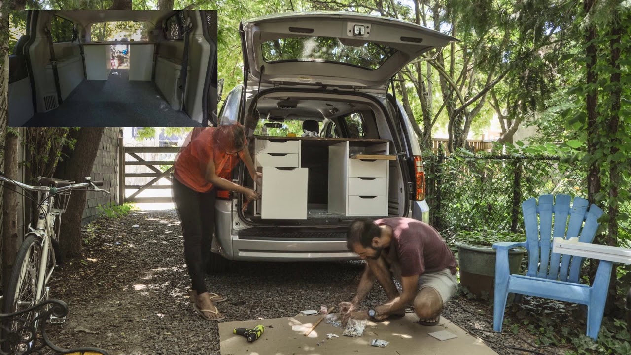 campervan conversion - from minivan to moose - YouTube