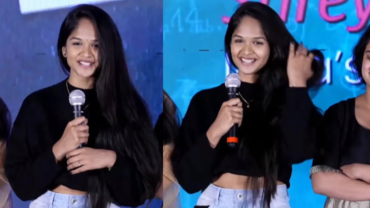OMG Girl Nithya Sri Cute Speech at SIR - Vaathi - Blockbuster Success ...