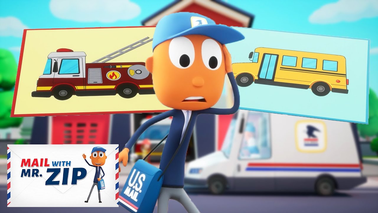 Which Is Which? 🤔| 30 Minutes of @MailWithMrZIP Fun Mailman Cartoons ...
