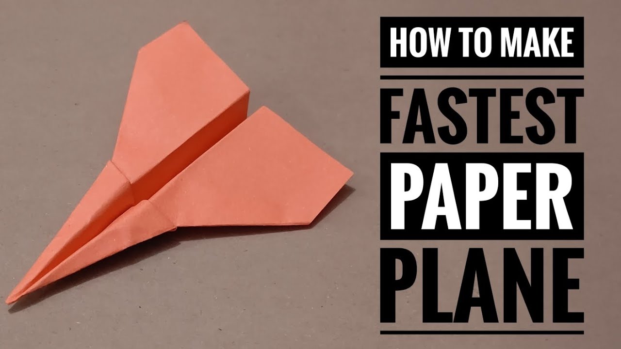 How To Make Fastest Paper Plane By Artistic Avenue YouTube how-to-make-fastest-paper-plane-by-artistic-avenue-youtube