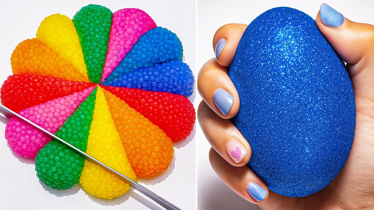 Satisfying Slime ASMR Videos | Relaxing Slime No Talking 3678 - YouTube