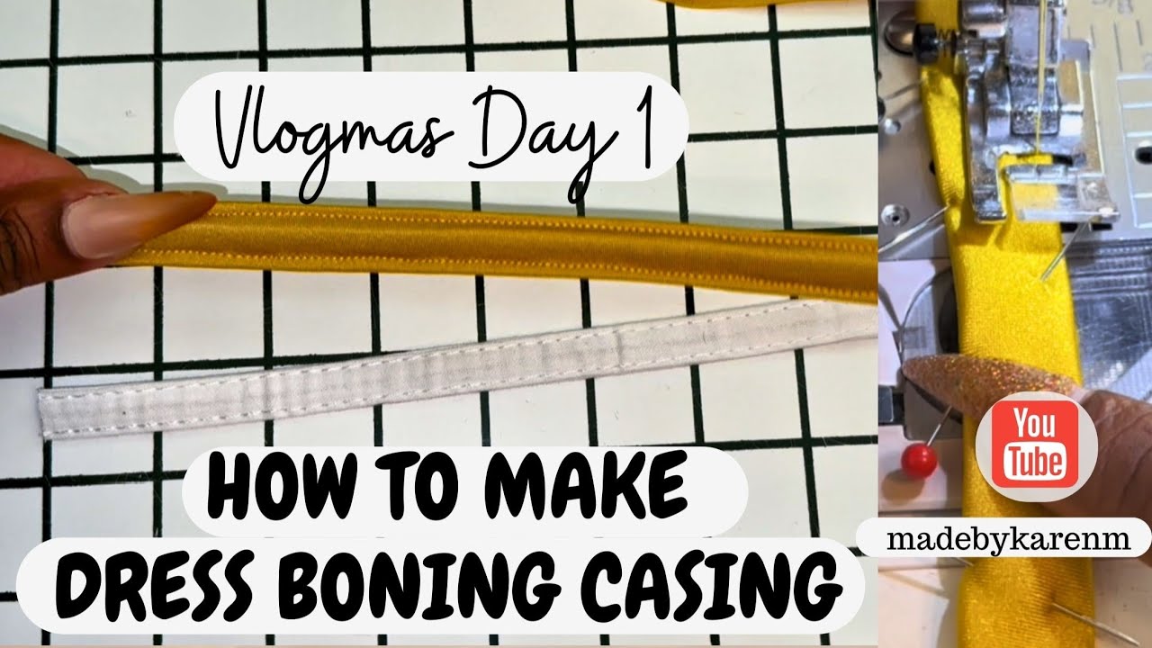 VLOGMAS DAY 1: HOW TO MAKE BONING CASING!!! - YouTube
