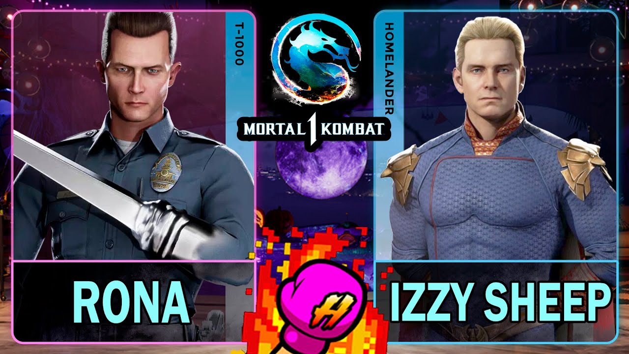 MK1 Rona (T-1000) VS Izzy Sheep (HOMELANDER)🥊Mortal Kombat 1🥊4K 60ᶠᵖˢ ...