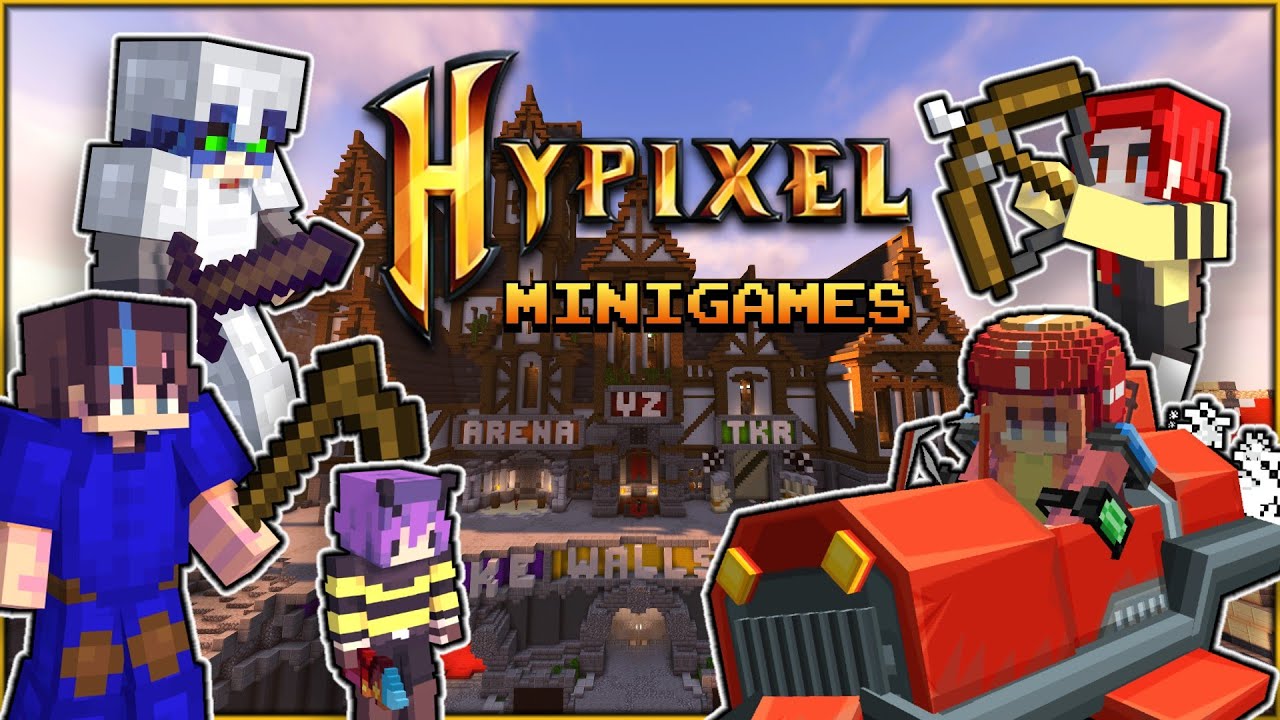 Classic Minigames w/ Friends | Hypixel Minecraft - YouTube