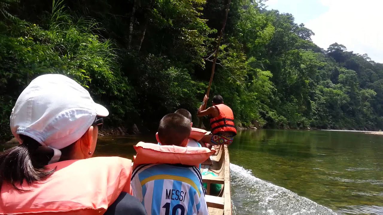 Embera river trip - YouTube