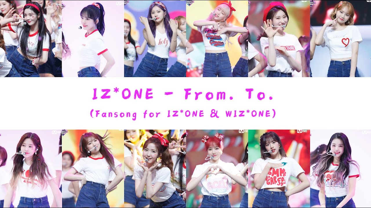 [아이즈원] IZONE - From To (High Quality AI Cover) - YouTube