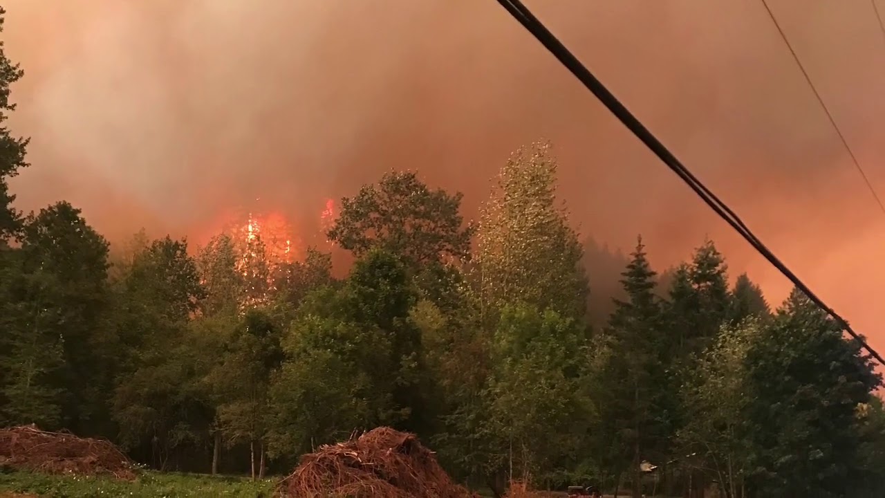 Fire in Estacada Oregon 9/09/2020 - YouTube