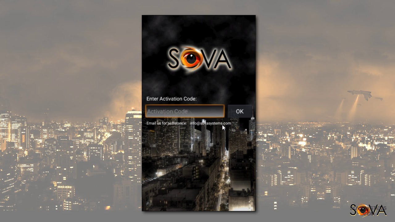 SOVA android app install and update - YouTube