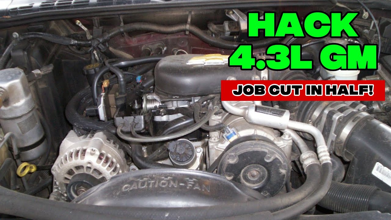 HACK Chevy GMC Intake Manifold Removal MOD - 4.3L V6 1996 - 2000 - YouTube