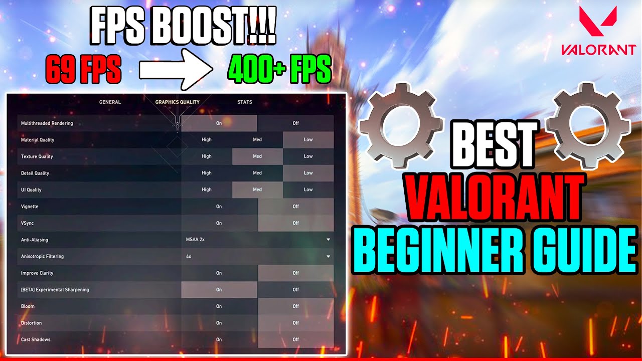 The Best Valorant Settings For Max FPS (Beginner Guide for Valorant ...