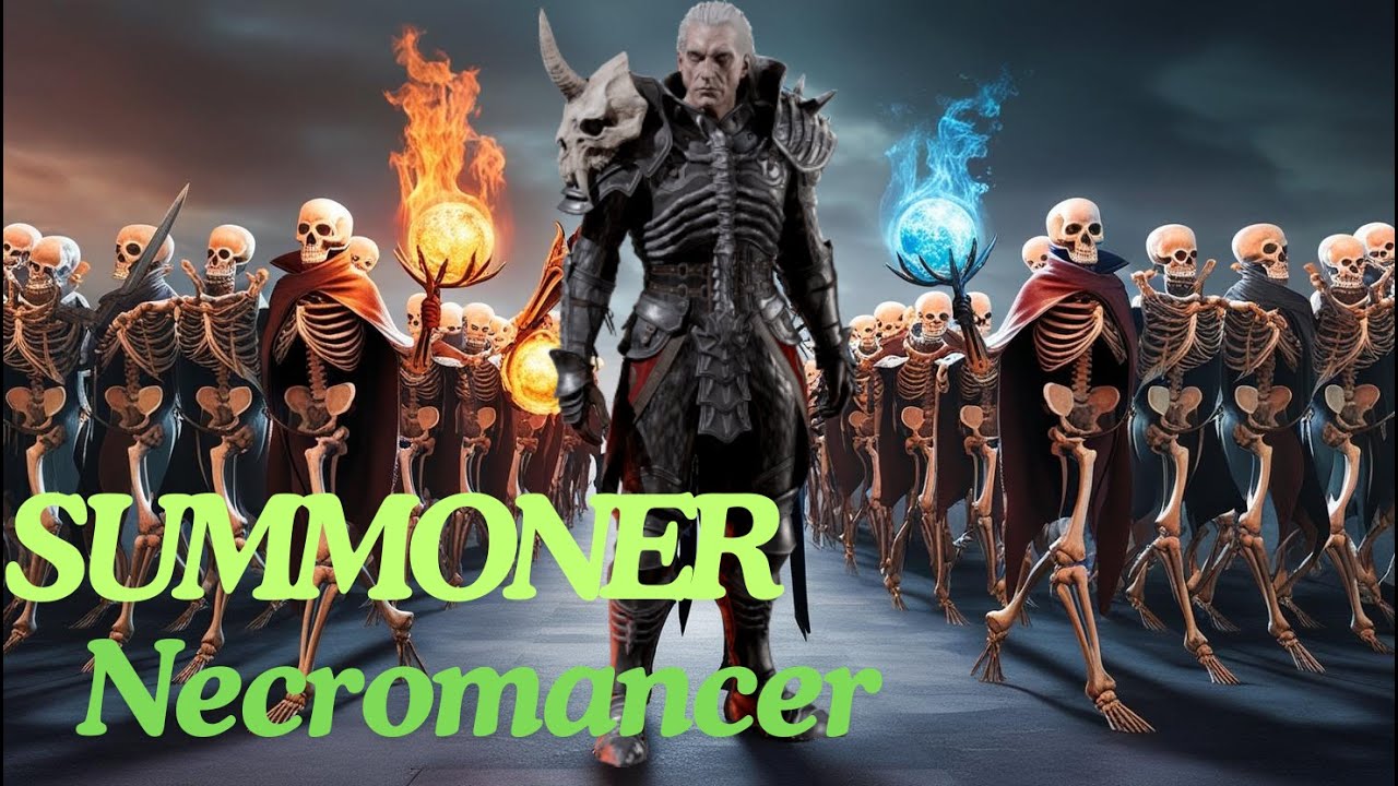 Building up my Summoner Necromancer! (D2R Eastern Sun Mod) - YouTube